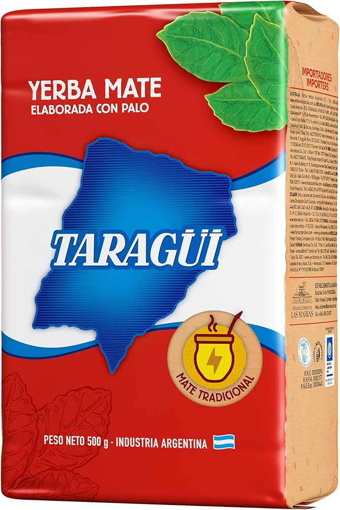 Yerba Mate Taragui Tradicional 500g con Palo